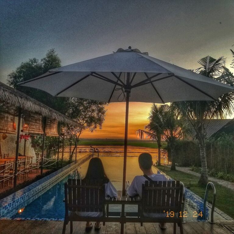 Green Field Resort - View sống ảo cực xịn giữa đồng lúa