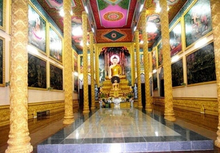 Chùa Vàm Ray - Ngôi chùa Khmer lộng lẫy bậc nhất miền Tây