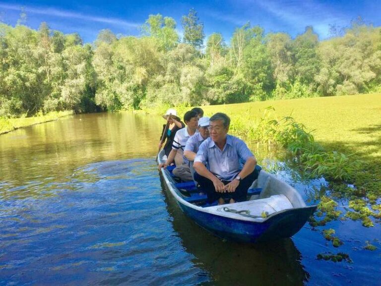 Khu du lịch sinh thái Gáo Giồng khám phá vẻ đẹp hoang sơ bình yên